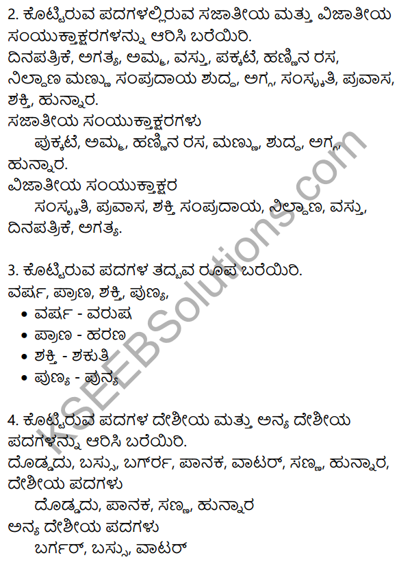 Siri Kannada Text Book Class 8 Solutions Gadya Chapter 2 Niru Kodada ...